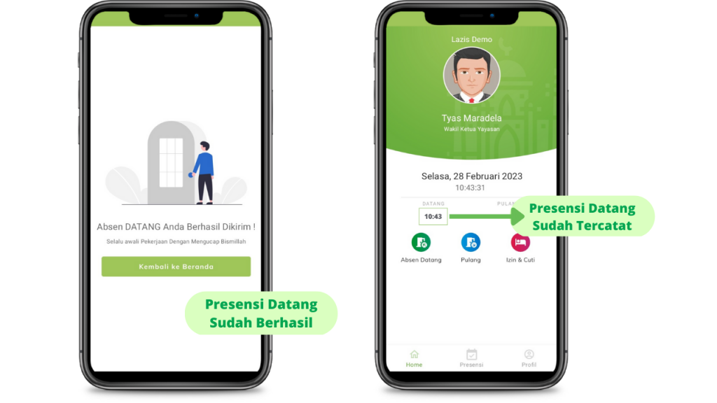 Cara Presensi Datang | Mobile ePresensi – Pusat Tutorial eLazis